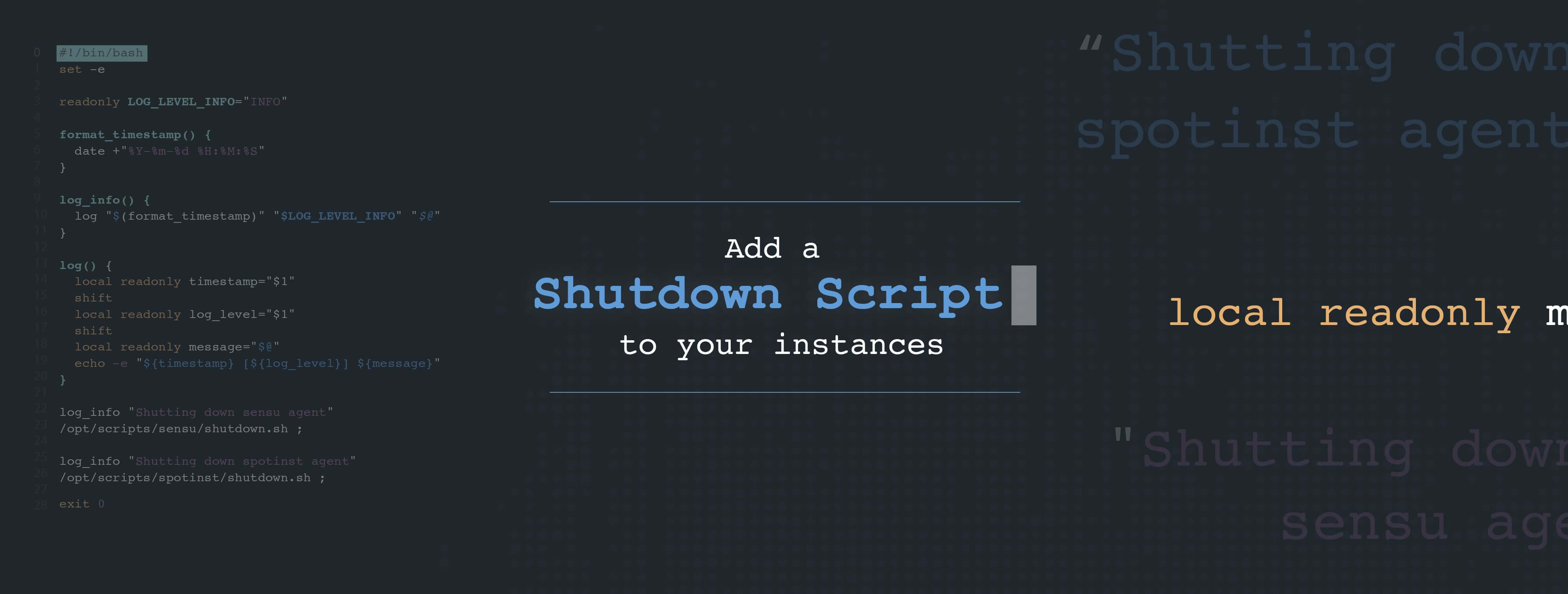 New Feature Shutdown Scripts For Elastigroup The Spot By Netapp Blog 